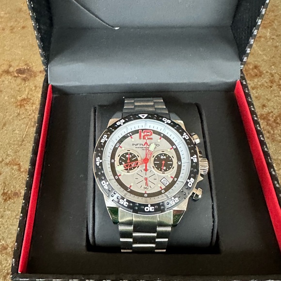 Infrared | Accessories | Infrared Supercharger Watch Super White Steel ...